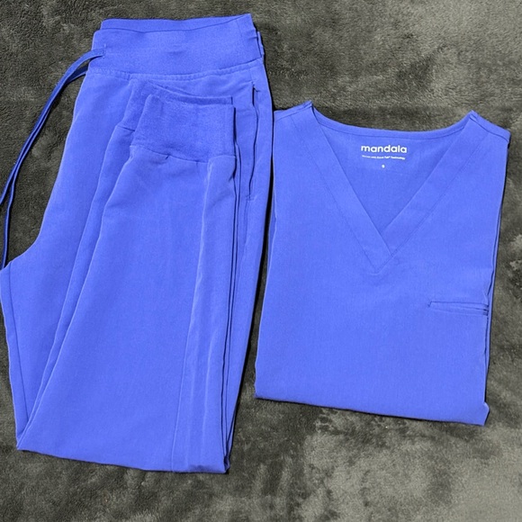 Mandala Scrubs | Other | Mandala Scrubs Set In Color Very Peri | Poshmark
